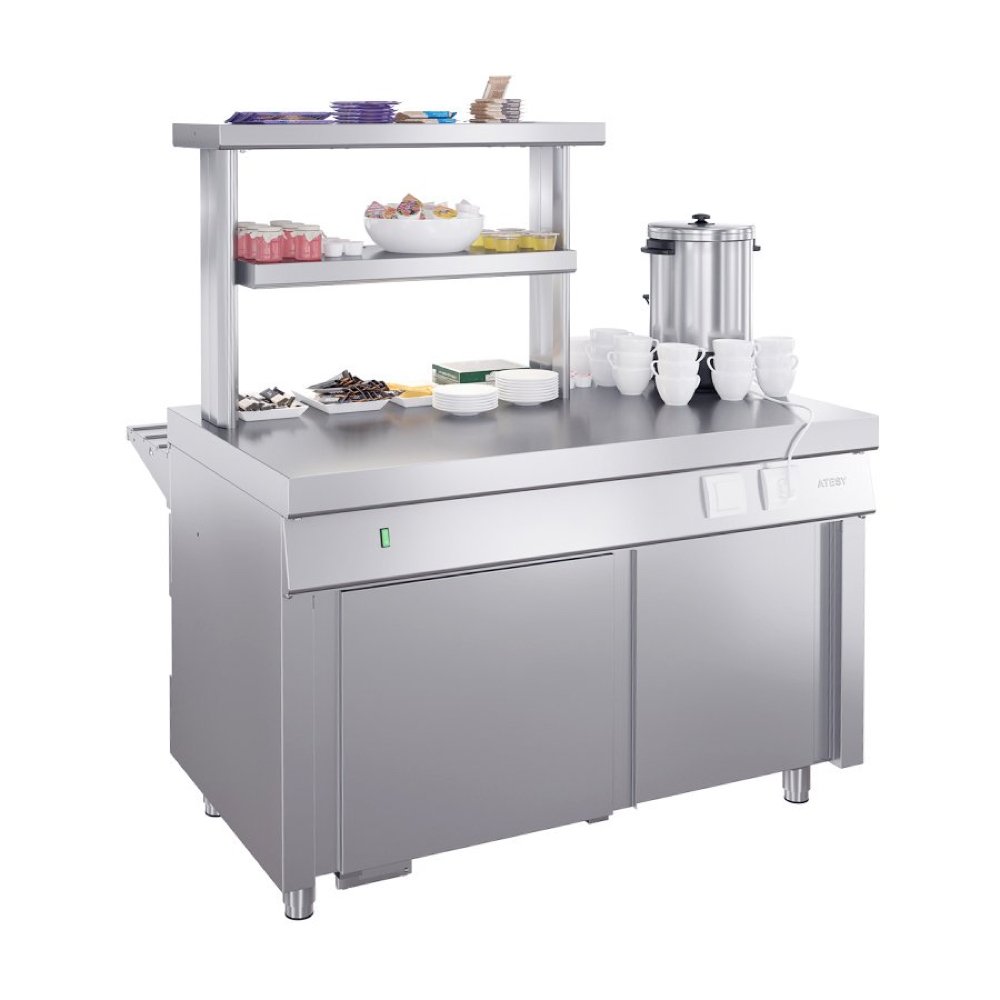 HOT BEVERAGE COUNTER PGN-O "RIVIERA" ATESY - Niva Equipment